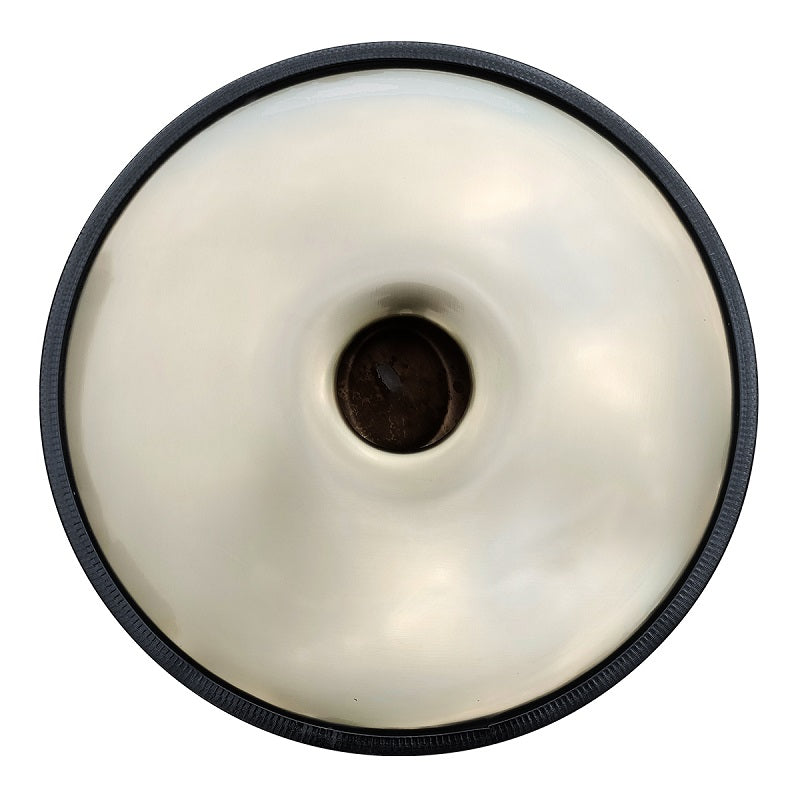 Handpan 9 notes Doré - Gamme Sol mineur - Hang drum Prix Bas